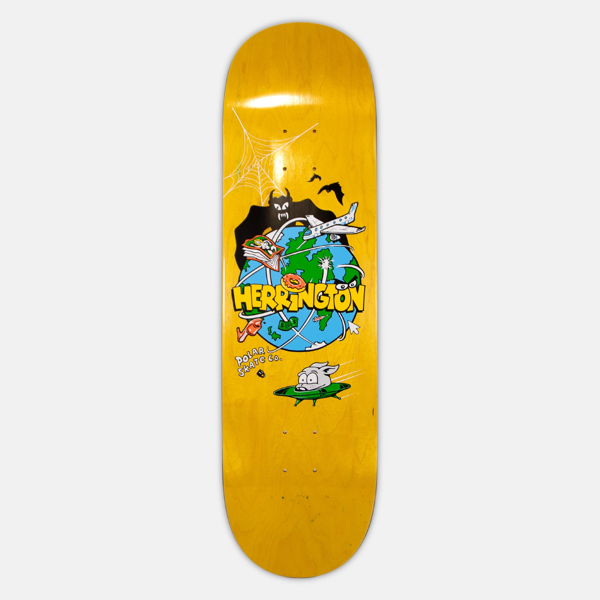 Polar Skate Co. - 8.625" Aaron Herrington Planet Herrington Deck – Welcome Skate Store