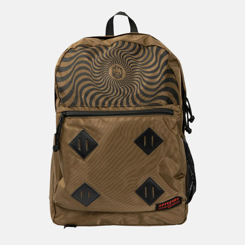 Spitfire - Bighead Swirl Backpack - Brown / Black – Welcome Skate Store