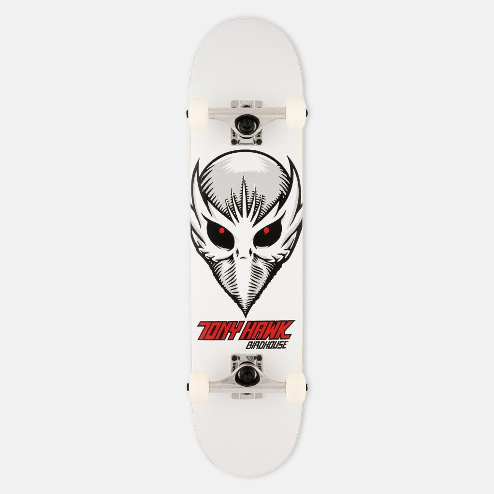 Birdhouse Skateboards - 7.5" Birdman Head Complete Skateboard - White ...