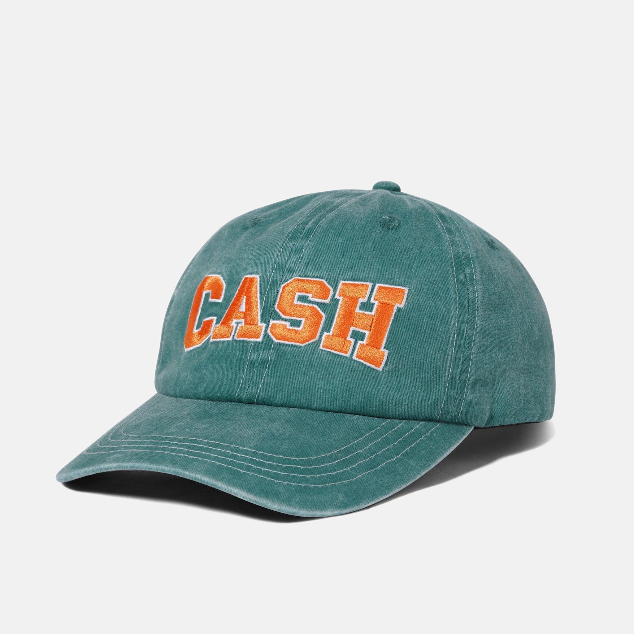 Cash Only - Campus 6 Panel Cap - Forest – Welcome Skate Store