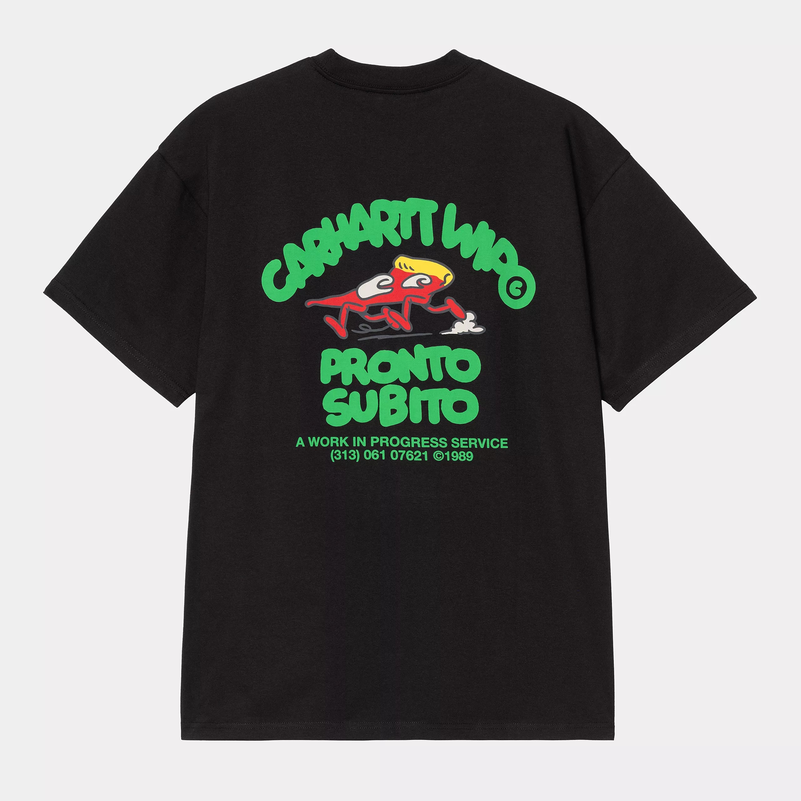 Carhartt WIP - Pronto T-Shirt - Black | Welcome Skate Store