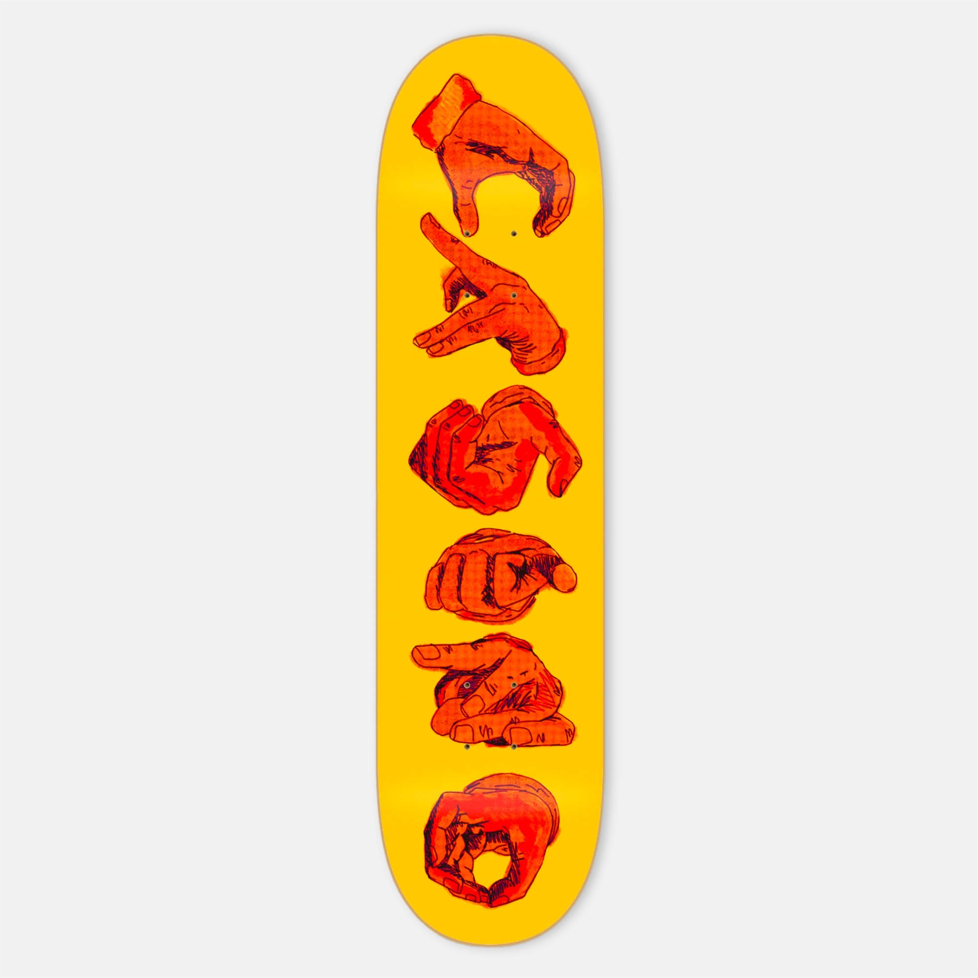 Casino Skateboards - 8.6" Gang Signs Skateboard Deck | Welcome Skate Store