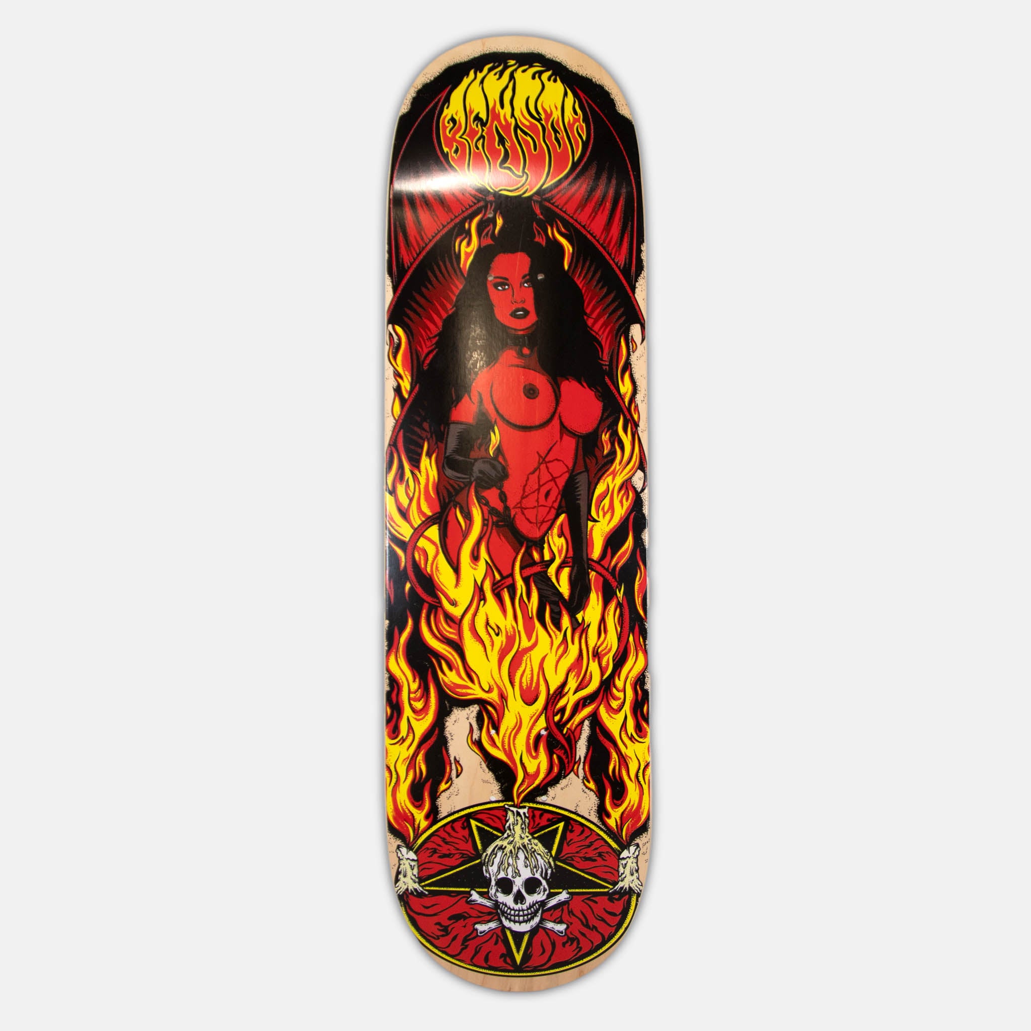 Death Skateboards - 8.5" Benson Devil Woman 2 Skateboard Deck – Welcome ...