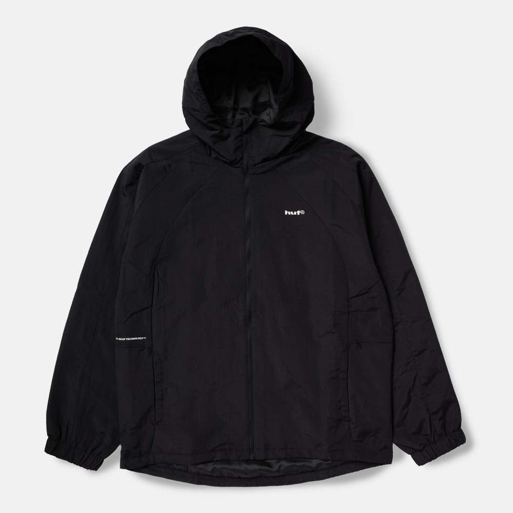 Huf - Set Shell Jacket - Blackout – Welcome Skate Store