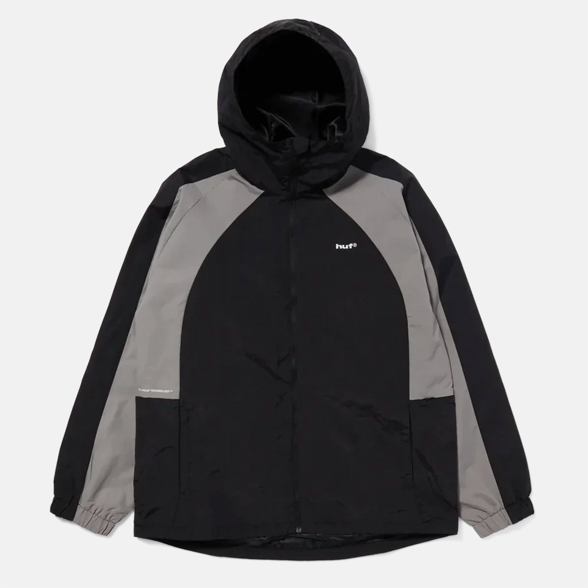 Huf - Set Shell Jacket - Black – Welcome Skate Store