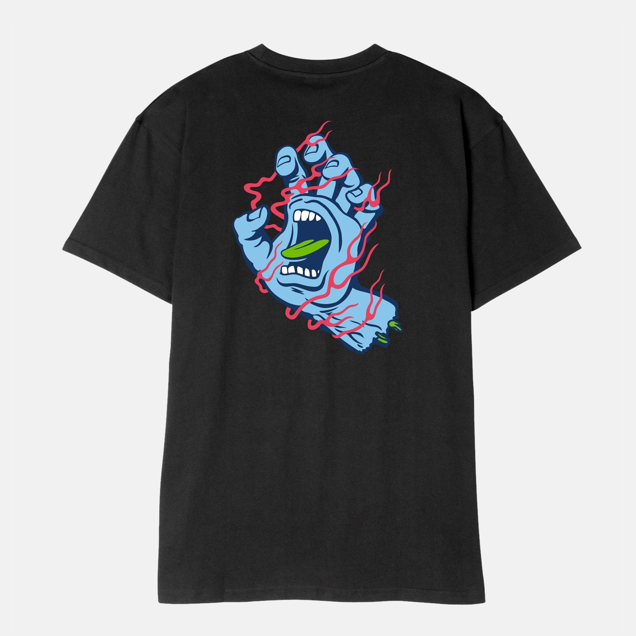 Santa Cruz - Inferno Hand T-Shirt - Black – Welcome Skate Store