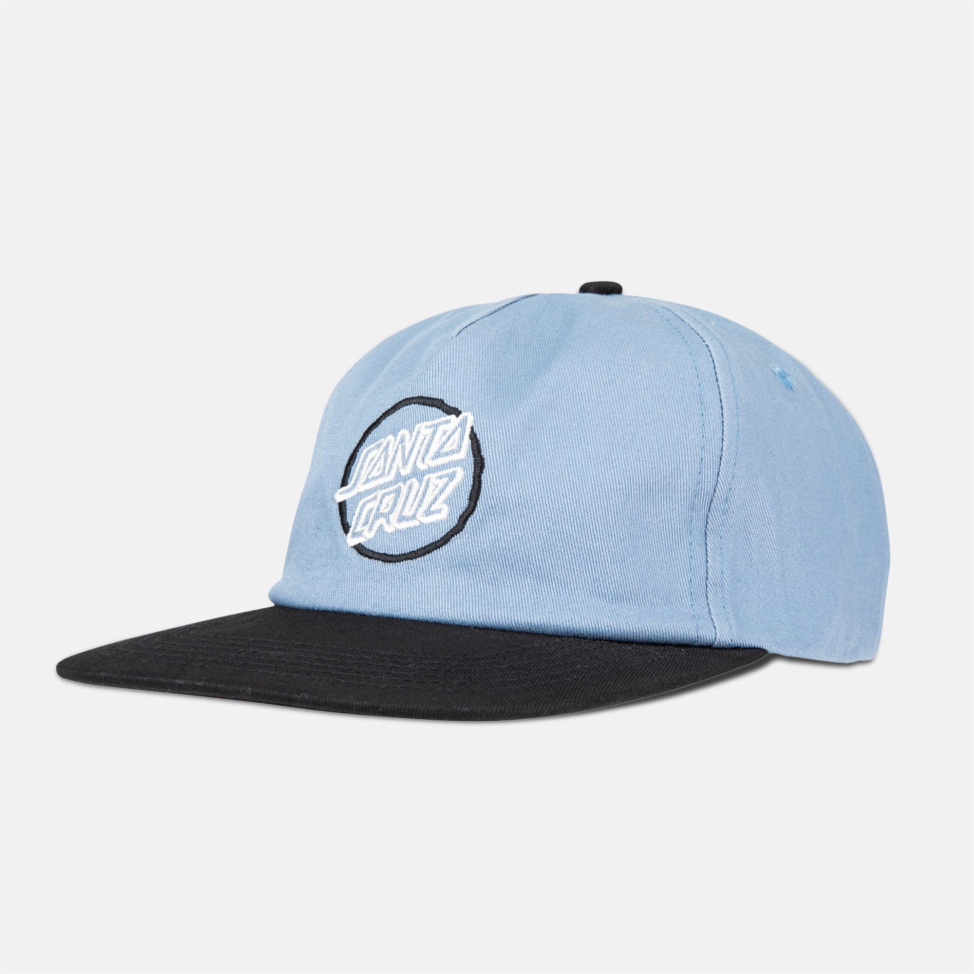 Santa Cruz - Breaker Opus Snapback Cap - Dusty Blue – Welcome Skate Store