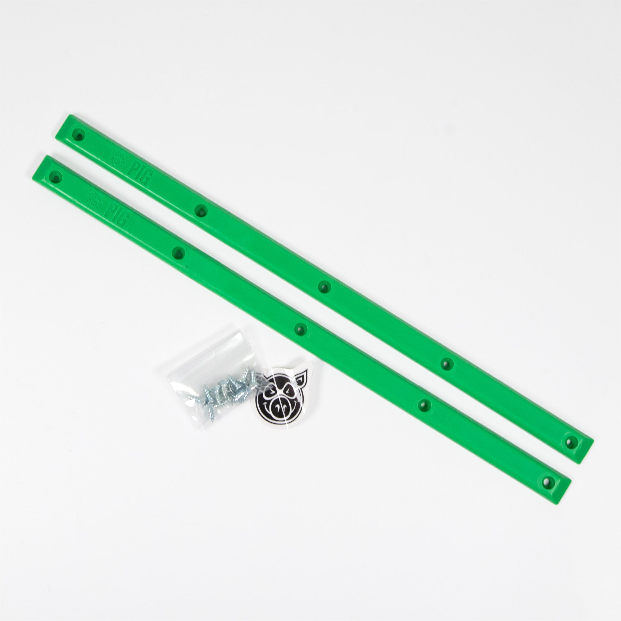 Pig Wheels - Pig Skateboard Rails - Green | Welcome Skate Store