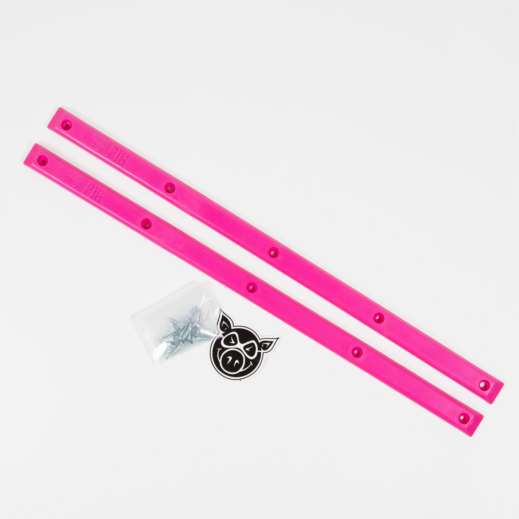 Pig Wheels - Pig Skateboard Rails - Pink | Welcome Skate Store