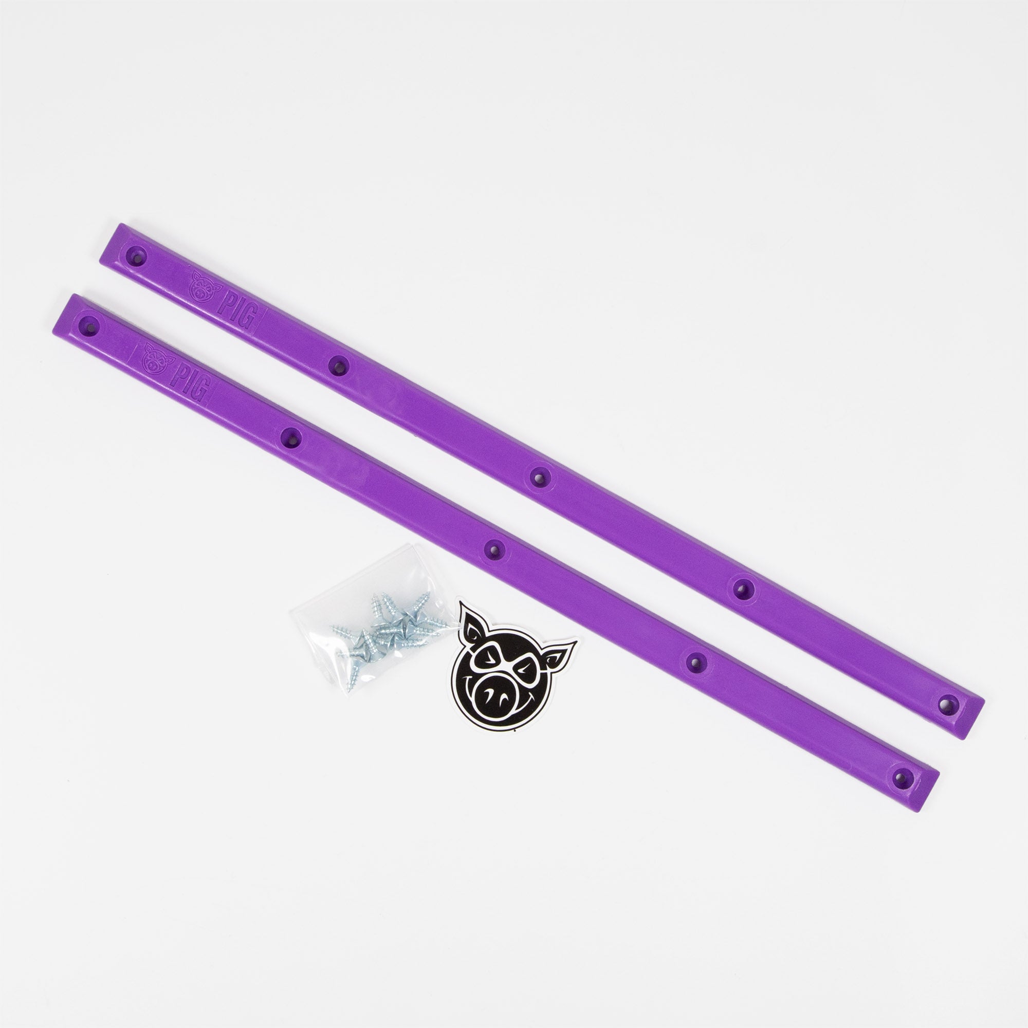 Pig Wheels - Pig Skateboard Rails - Purple | Welcome Skate Store
