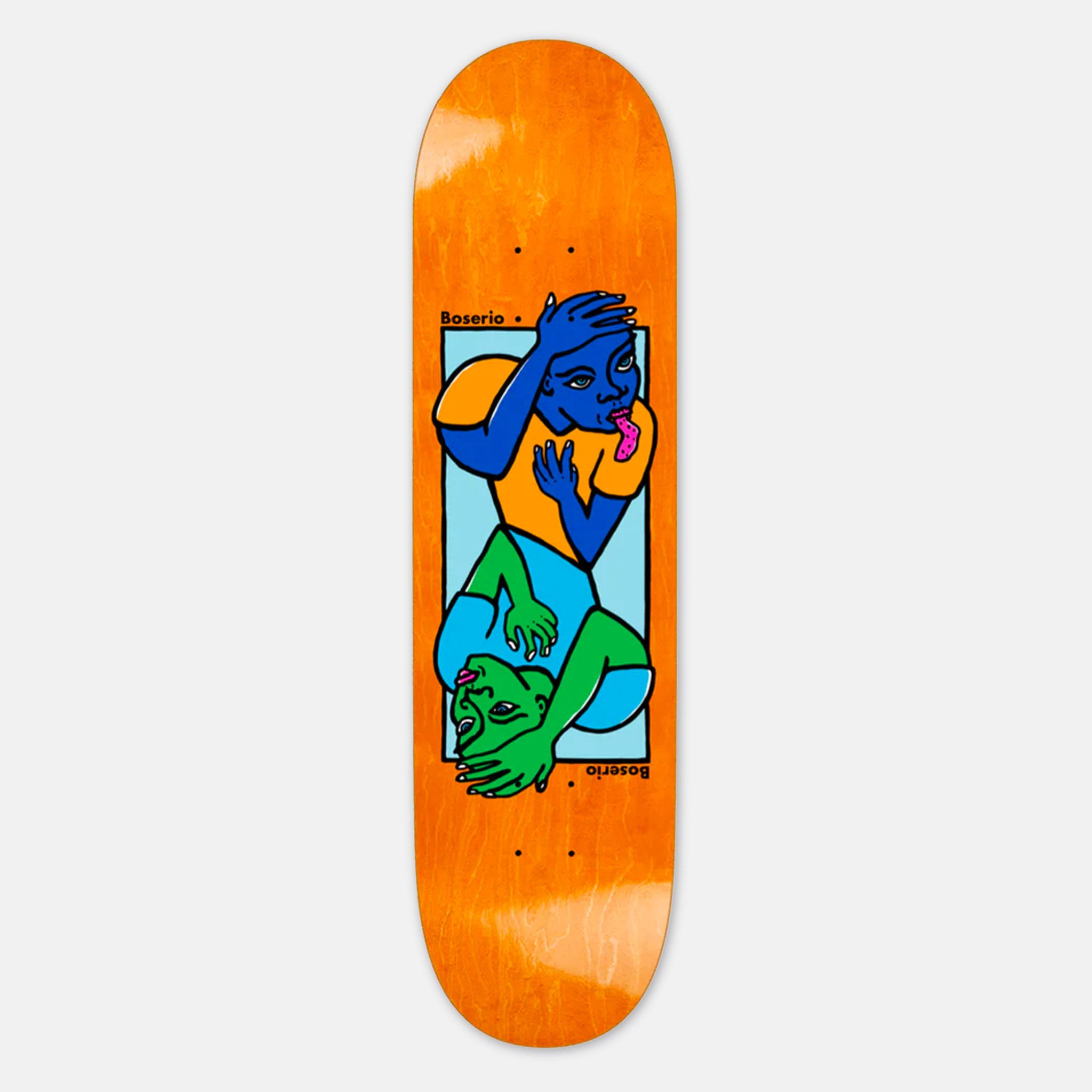 Polar Skate Co. - 8.5" Nick Boserio Double Head Skateboard Deck ...
