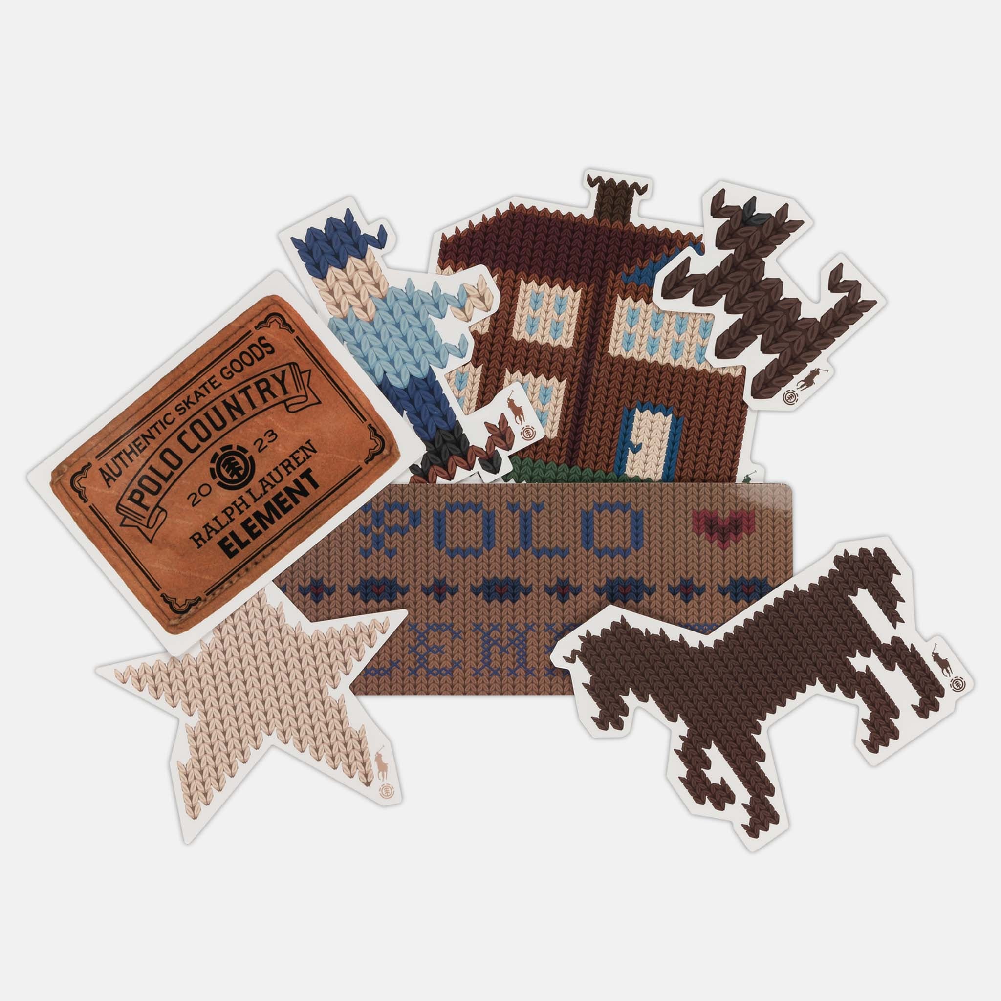 Element Skateboards - Polo Ralph Lauren Sticker Pack – Welcome Skate Store