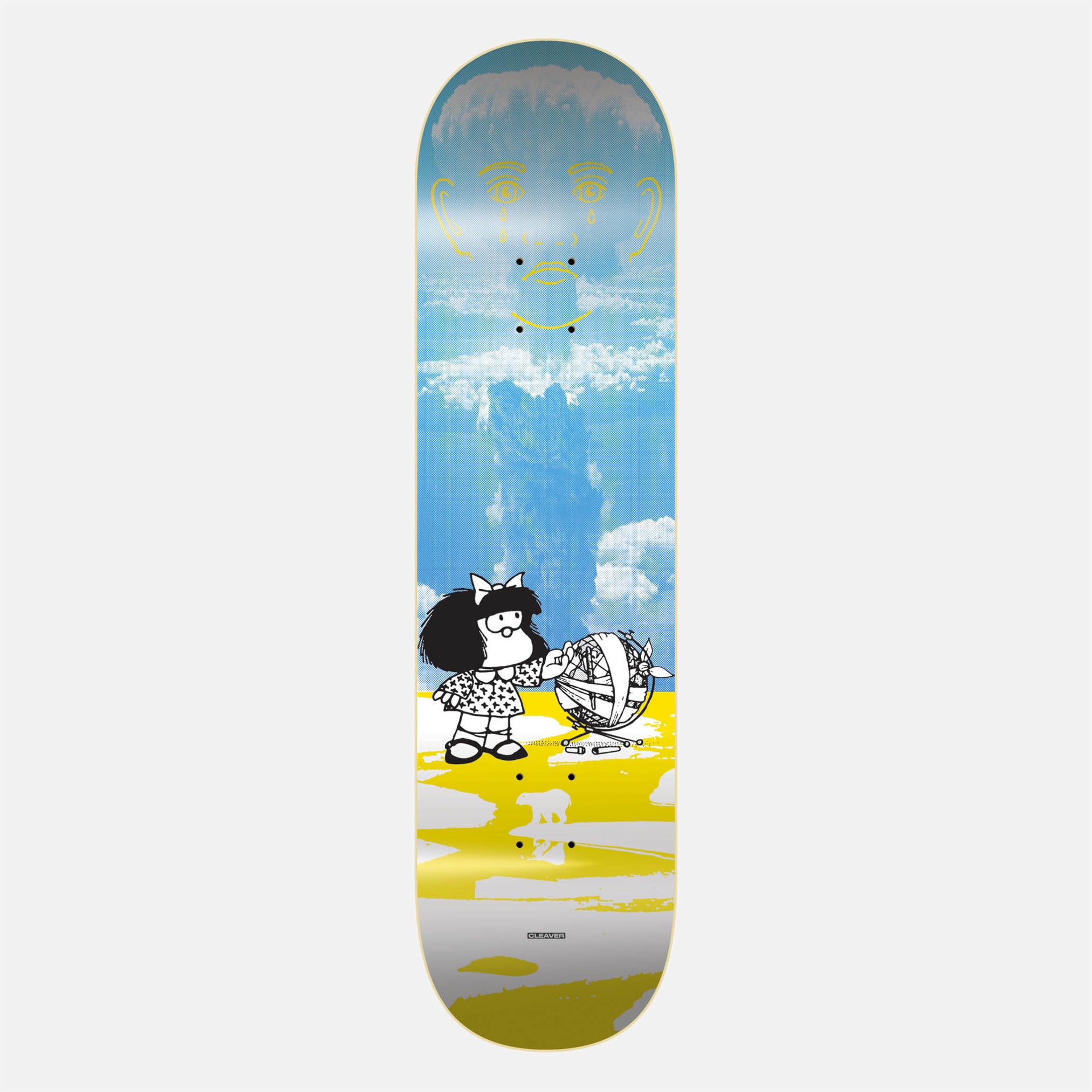 Cleaver Skateboards - 8.25" Sick World Skateboard Deck – Welcome Skate ...