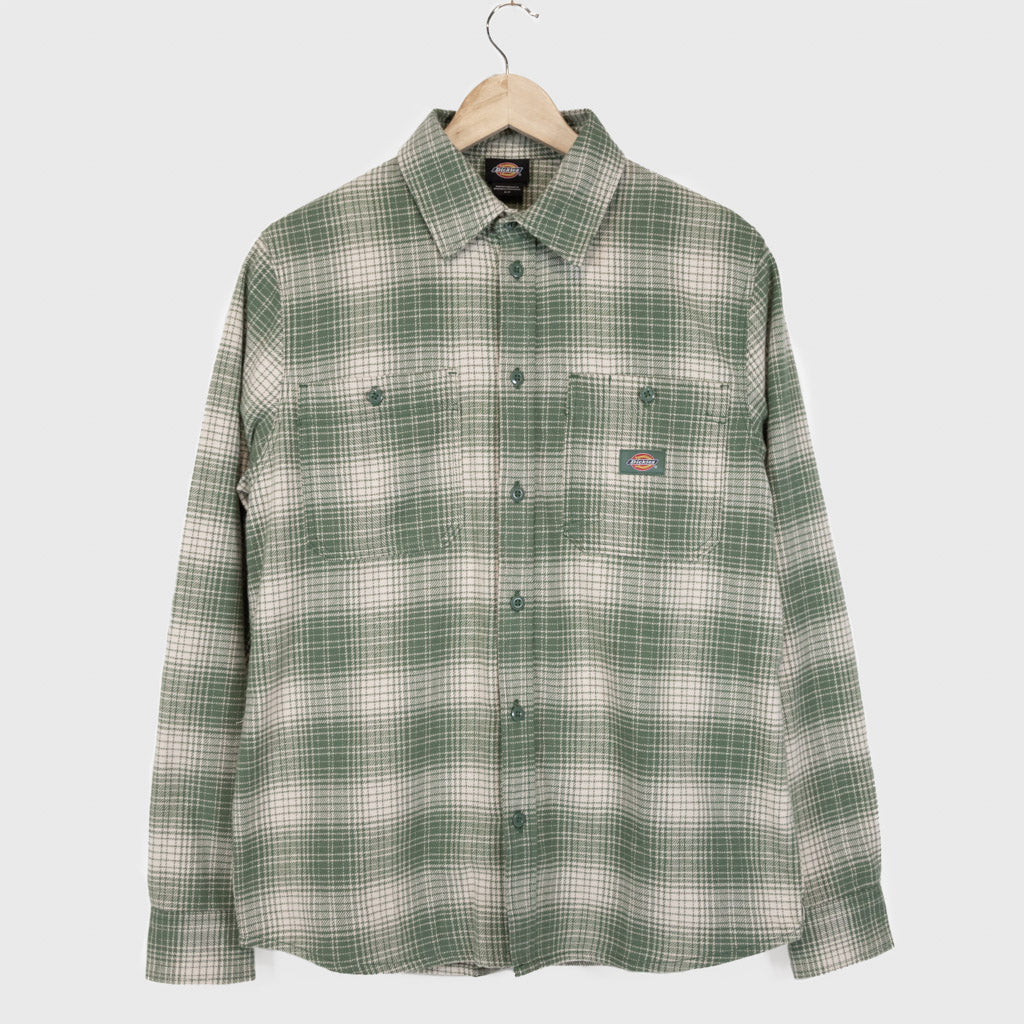 Dickies - Evansville Flannel Shirt - Hemp | Welcome Skate Store