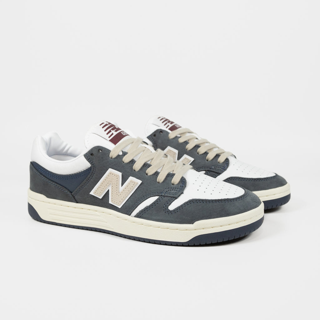 New Balance Numeric - 480 Shoes - Navy / White | Welcome Skate Store