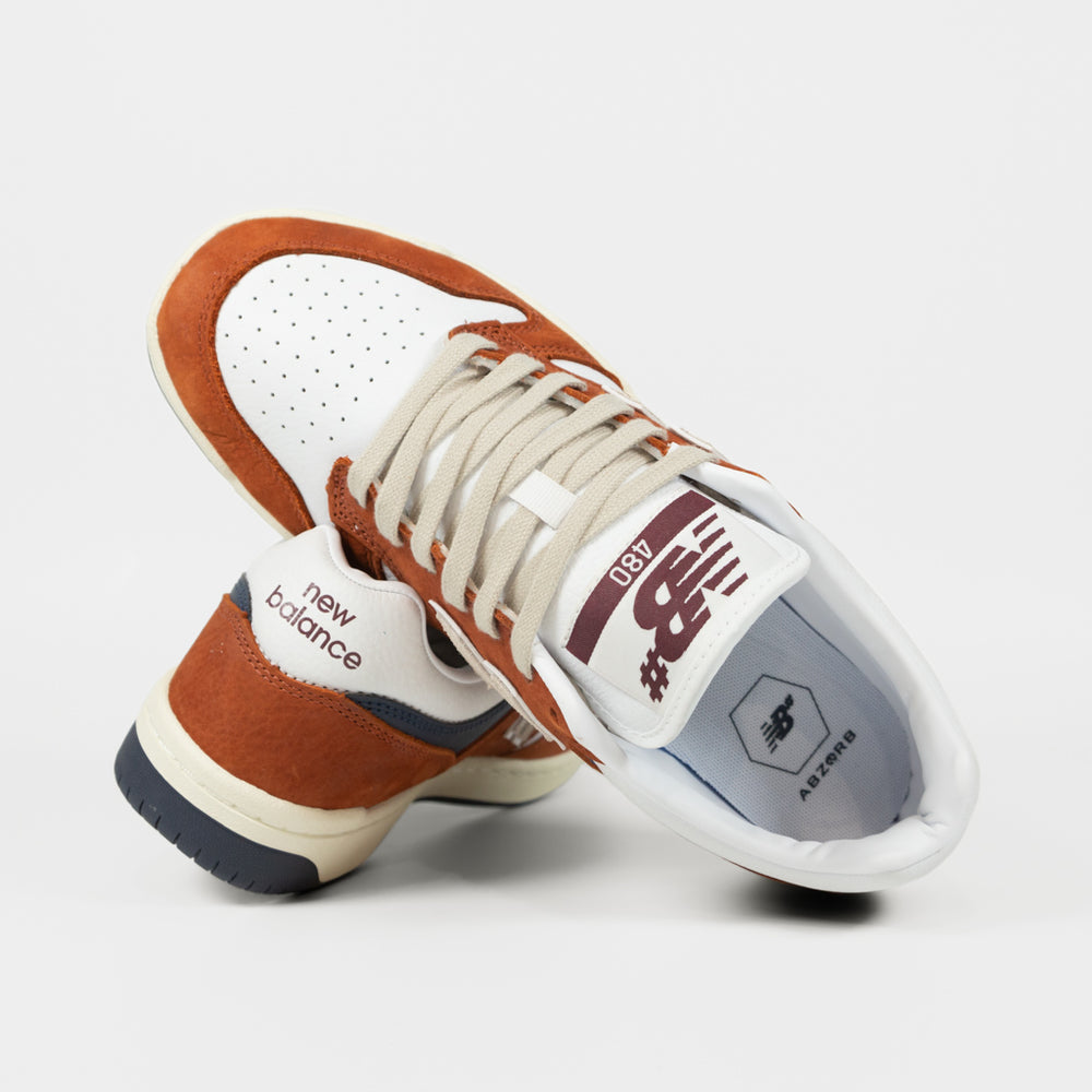 New Balance Numeric 480 Shoes Rust White Welcome Skate Store new-balance-numeric-480-shoes-rust-white-welcome-skate-store