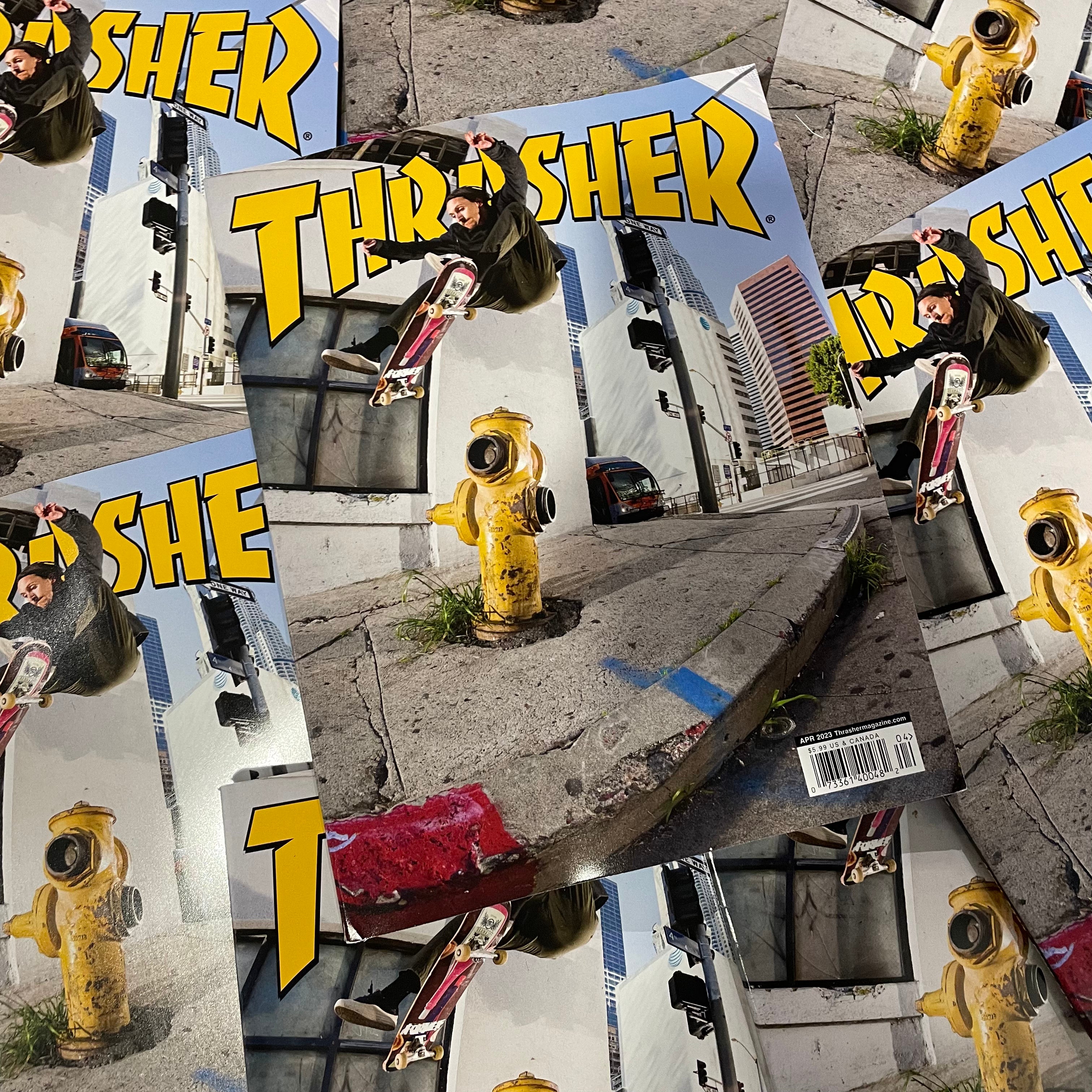 Thrasher Magazine - April 2023 Issue – Welcome Skate Store