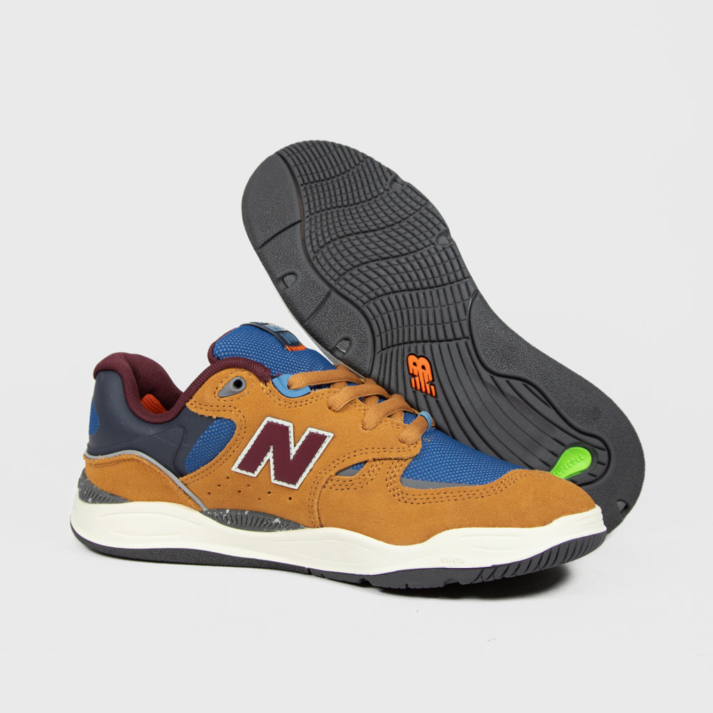 New Balance Numeric - 1010 Tiago Lemos Shoes - Camel / Burgundy ...