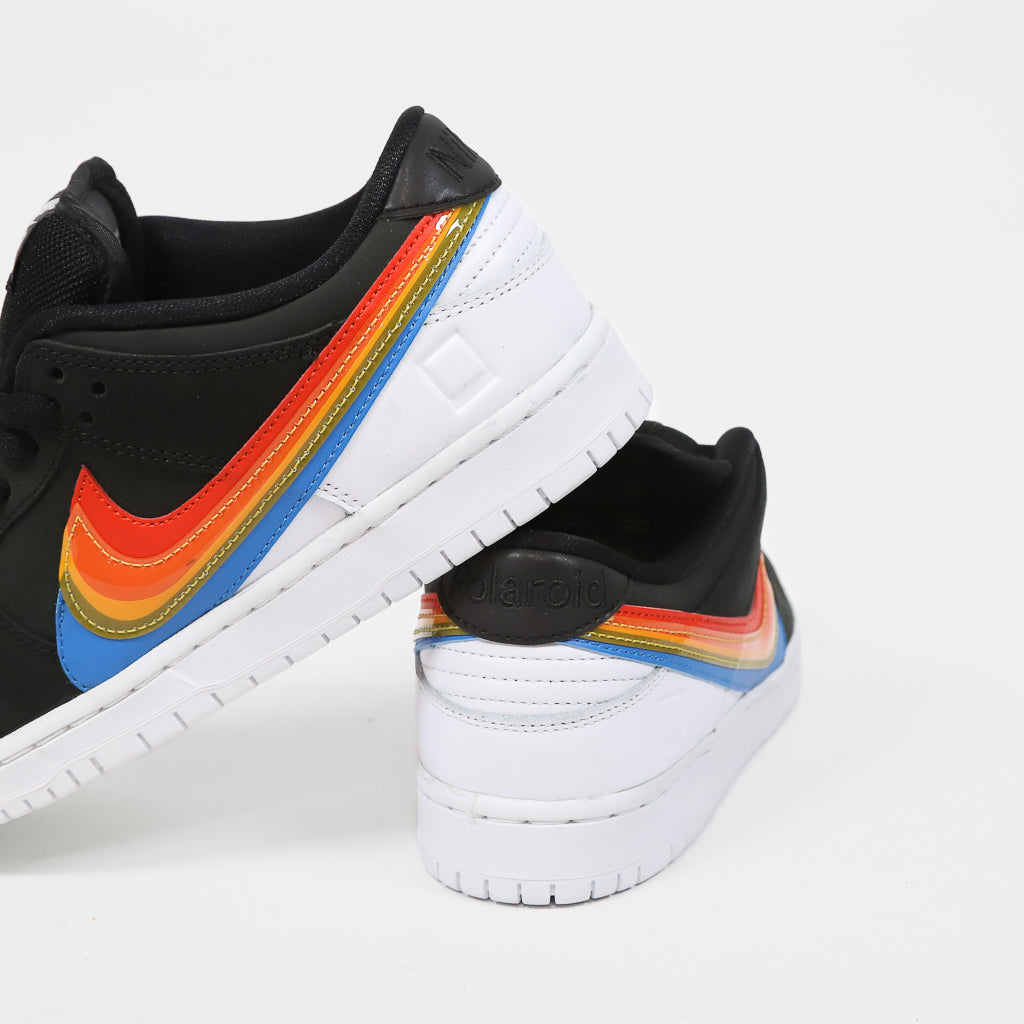 Nike SB - 'Polaroid' Dunk Low Pro Shoes (UK ONLY) - Black / White ...
