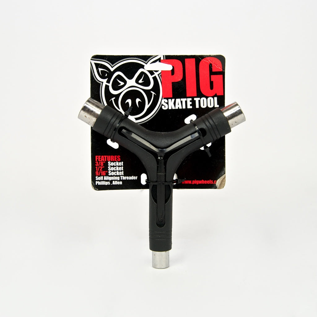 Pig Wheels - Skate Tool - Solid Black | Welcome Skate Store