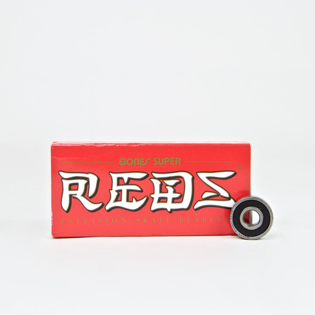 Bones Bearings - Super Reds Skateboard Bearings | Welcome Skate Store