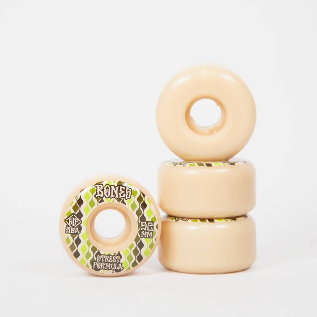 Bones - 52mm (99a) STF V2 Locks Retros Skateboard Wheels | Welcome ...