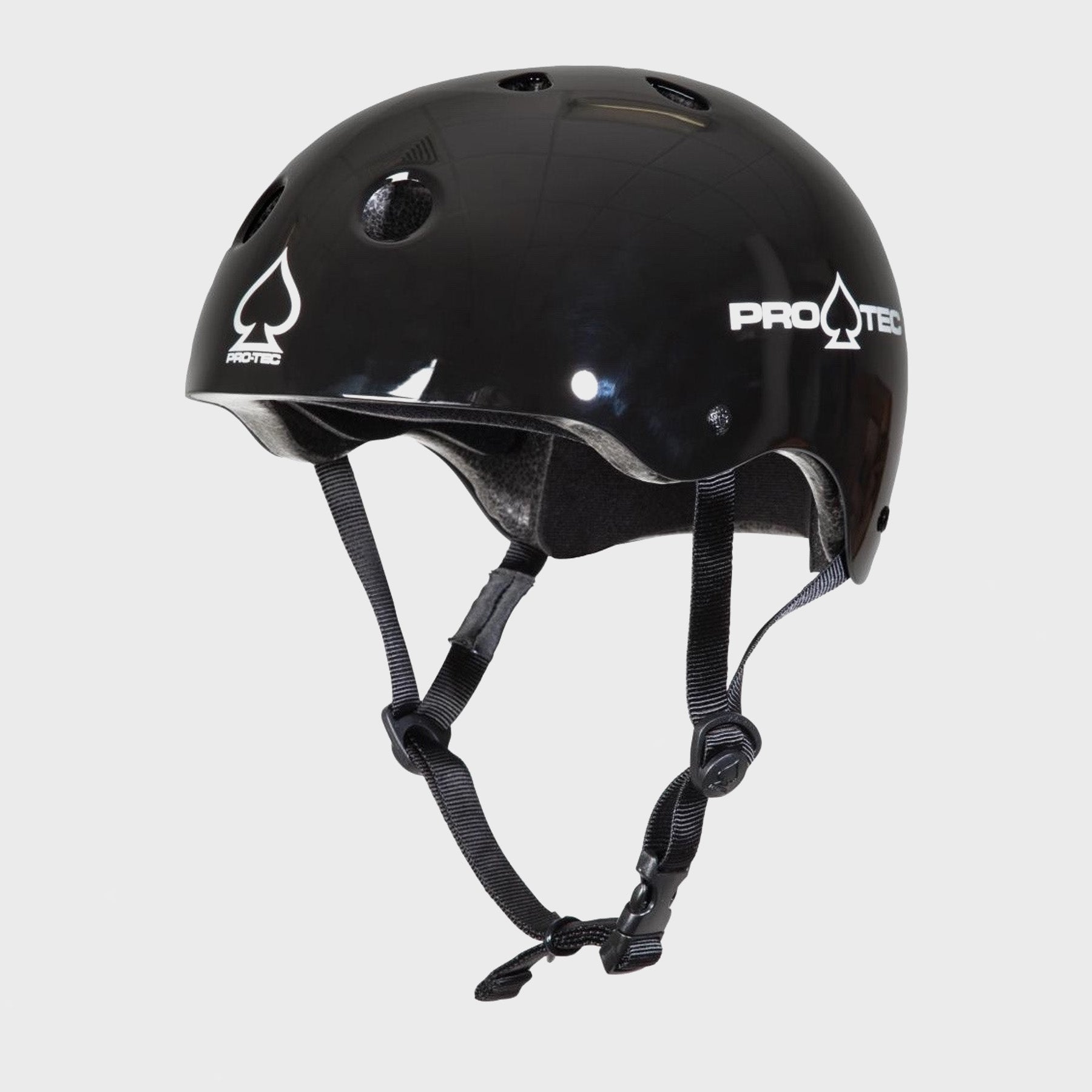 Pro-Tec - Classic Certified Helmet - Gloss Black – Welcome Skate Store