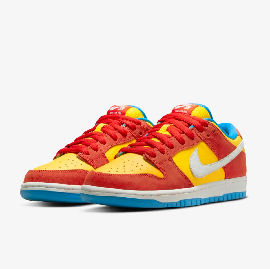 Nike SB - Dunk Low Pro Bart Shoes (UK ONLY) - Habanero Red – Welcome ...